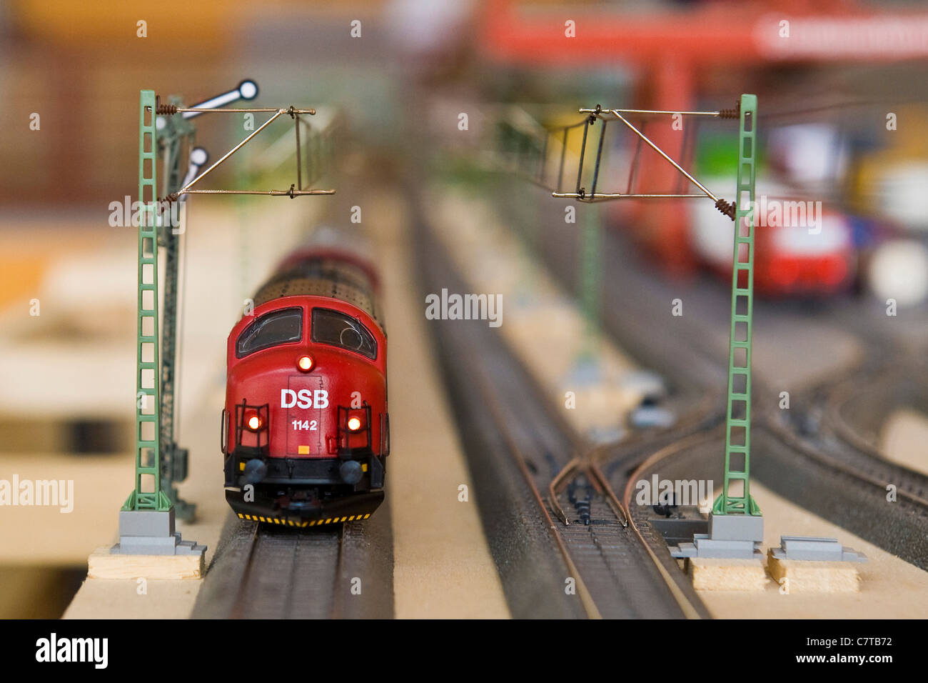 Model train locomotives hi-res stock photography and images - Alamy