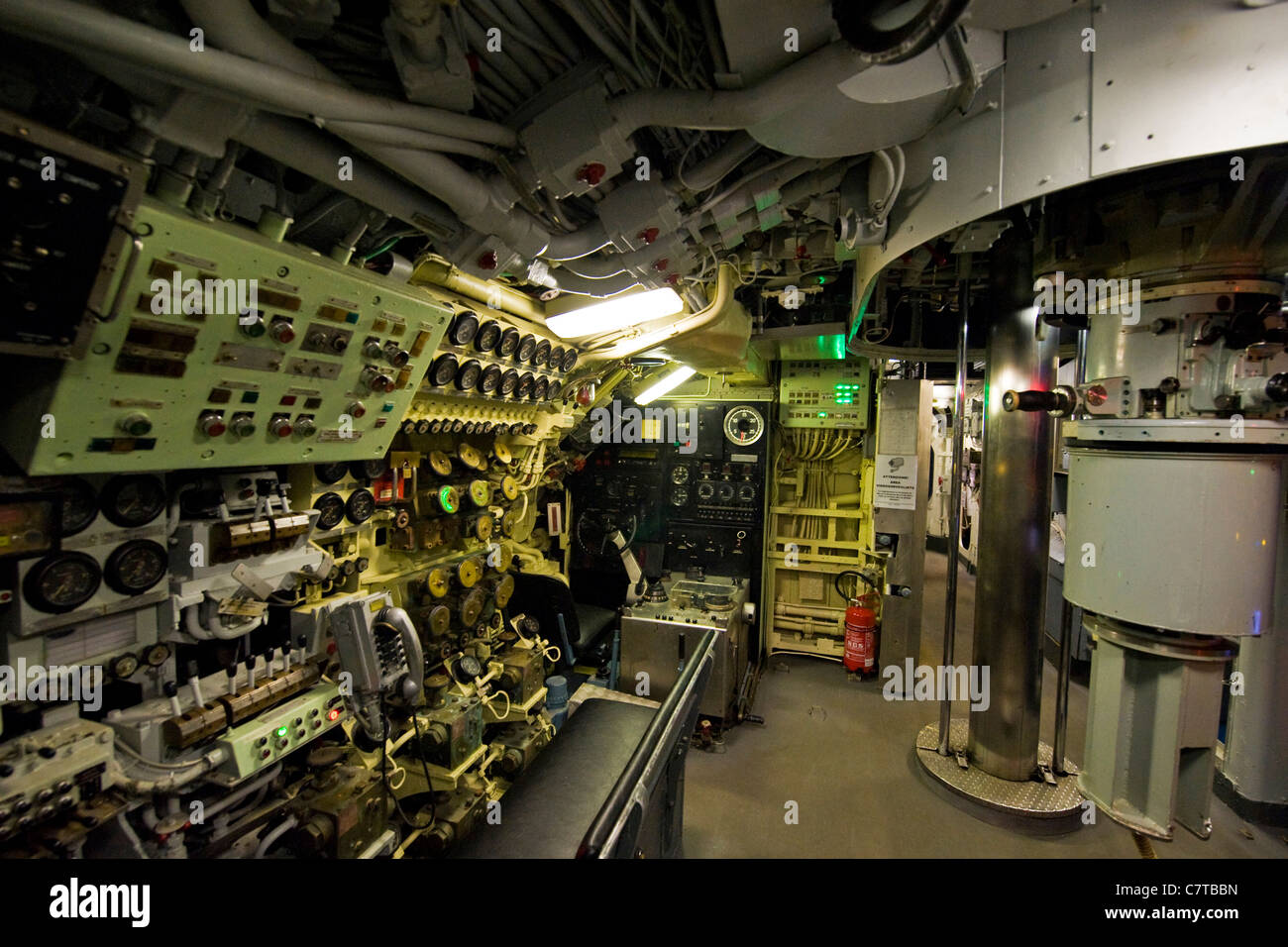 Italy, Liguria, Genoa, Galata maritime museum, interiors of the ...