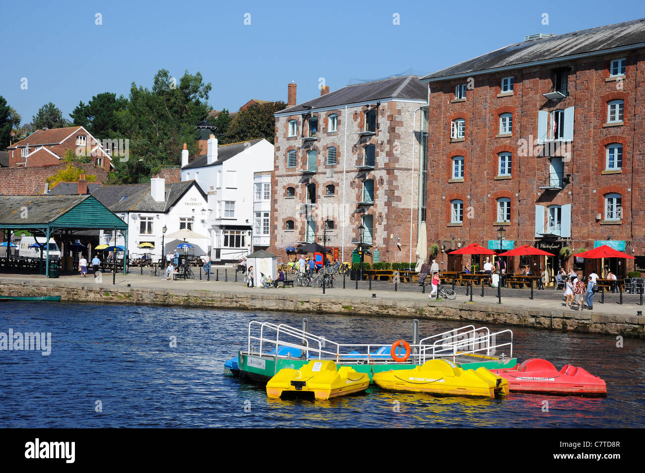 Exeter quayside hi-res stock photography and images - Alamy