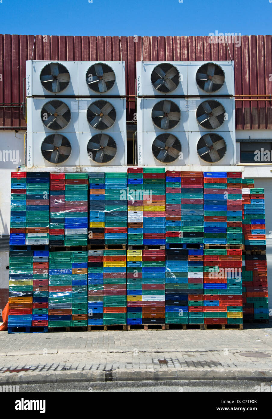 Stack of boxes warehouse hi-res stock photography and images - Alamy