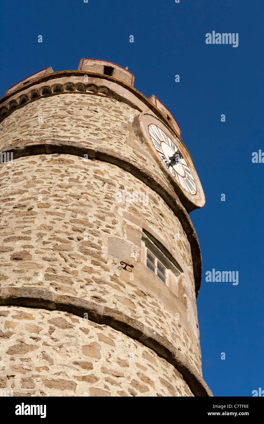 Clock Tower, Marseillette, France Stock Photo - Alamy