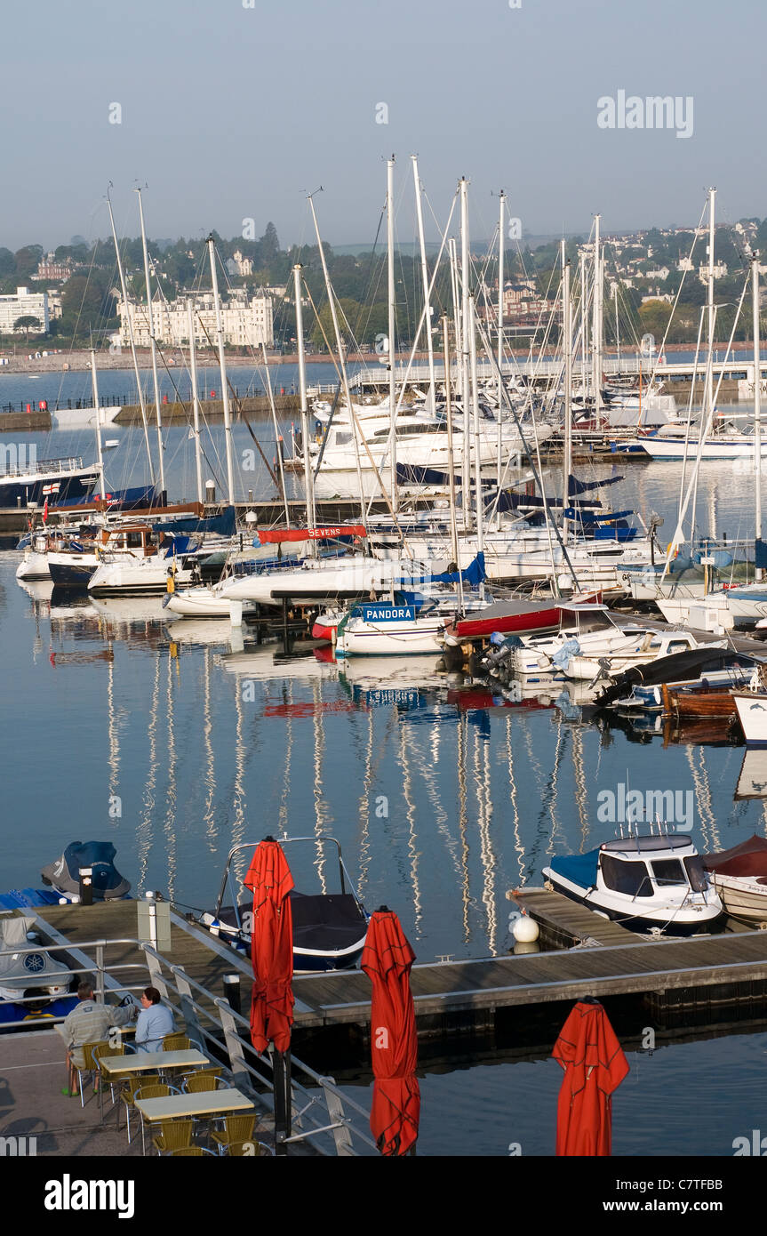 Torquay Harbour on the Devon coast, england, fishing, harbor, harbour ...