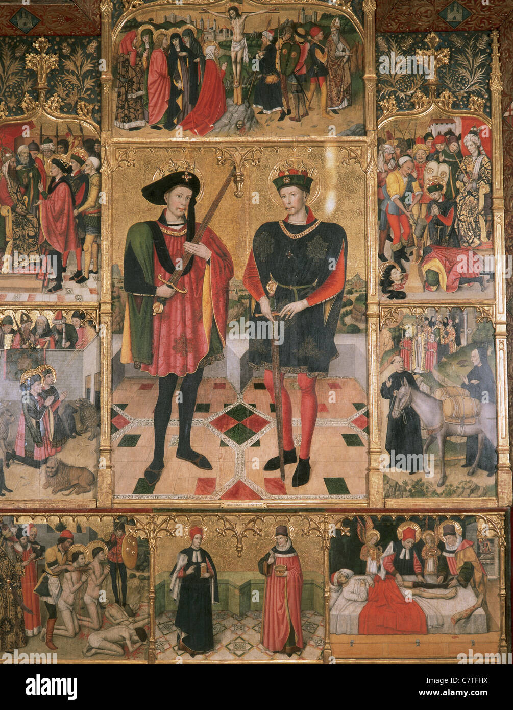 Gothic art. 15th Century. Jaume Huguet (c. 1415-1492). Catalan painter ...