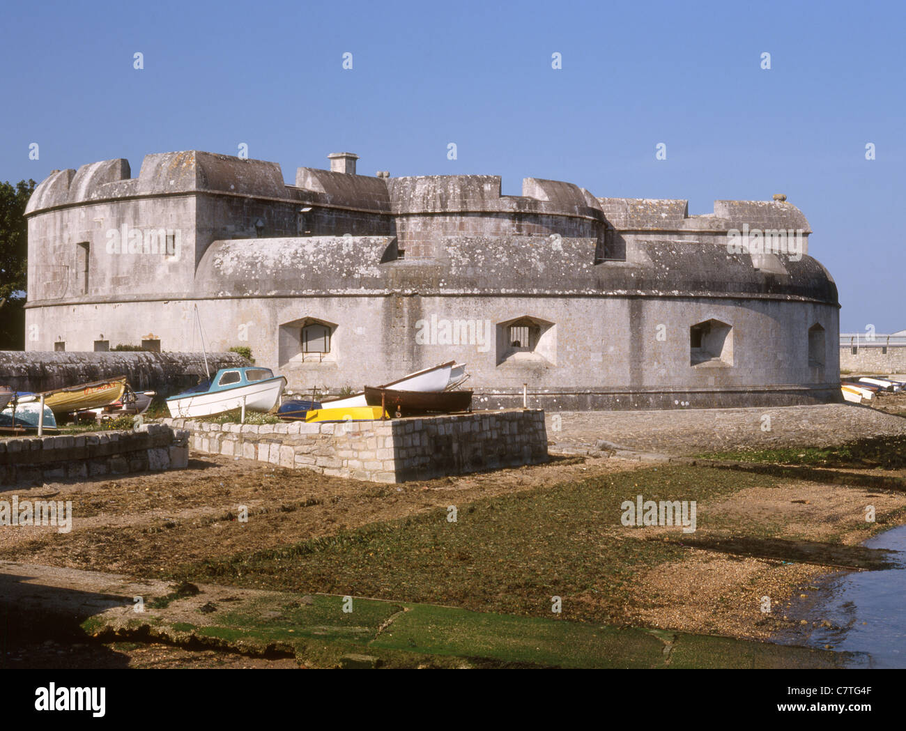 England Dorset Portland castle Stock Photo - Alamy