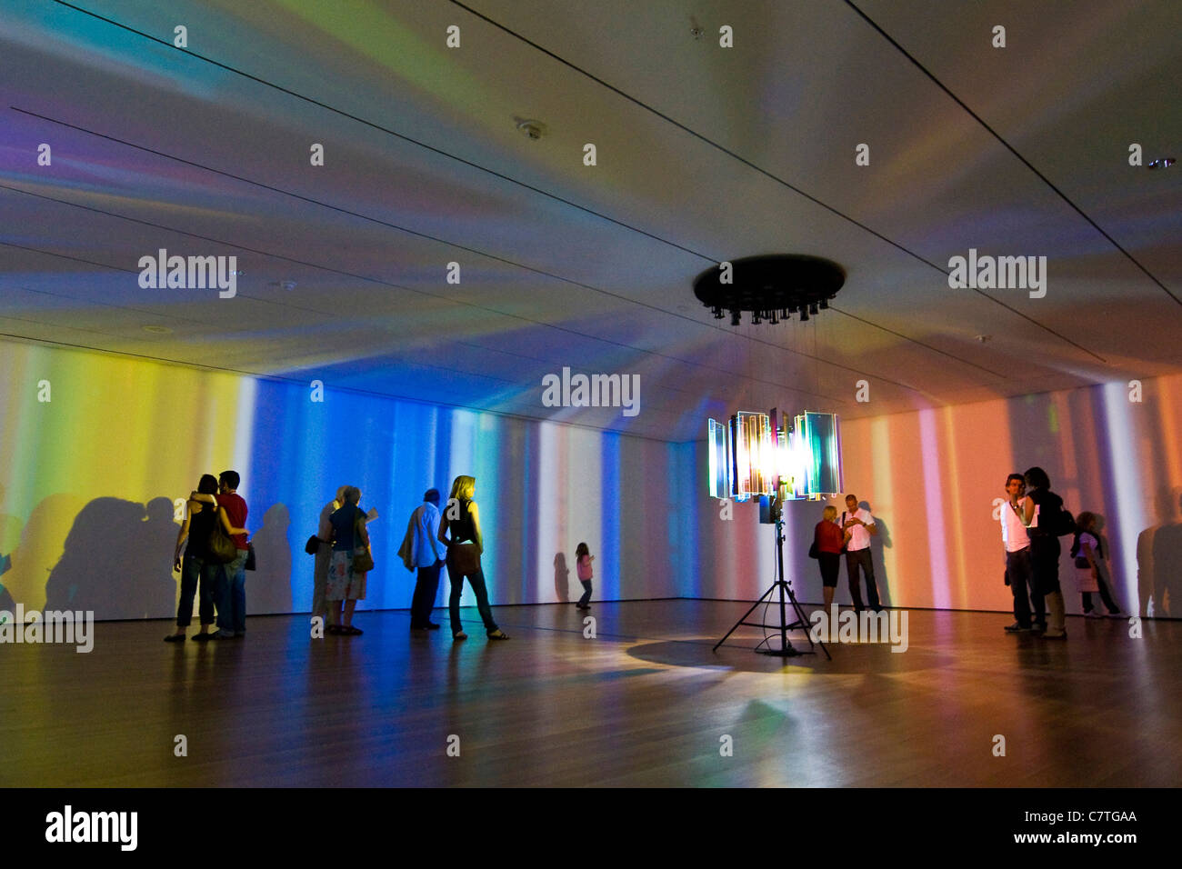 Interiors of the museum of modern art moma hi-res stock photography and ...