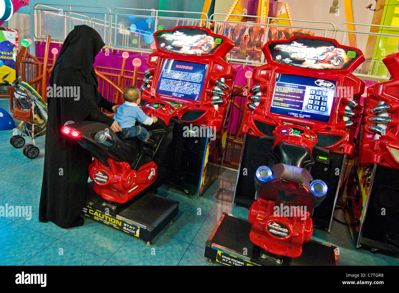 Dubai, United Arab Emirates, Magic Planet Mall Stock Photo - Alamy