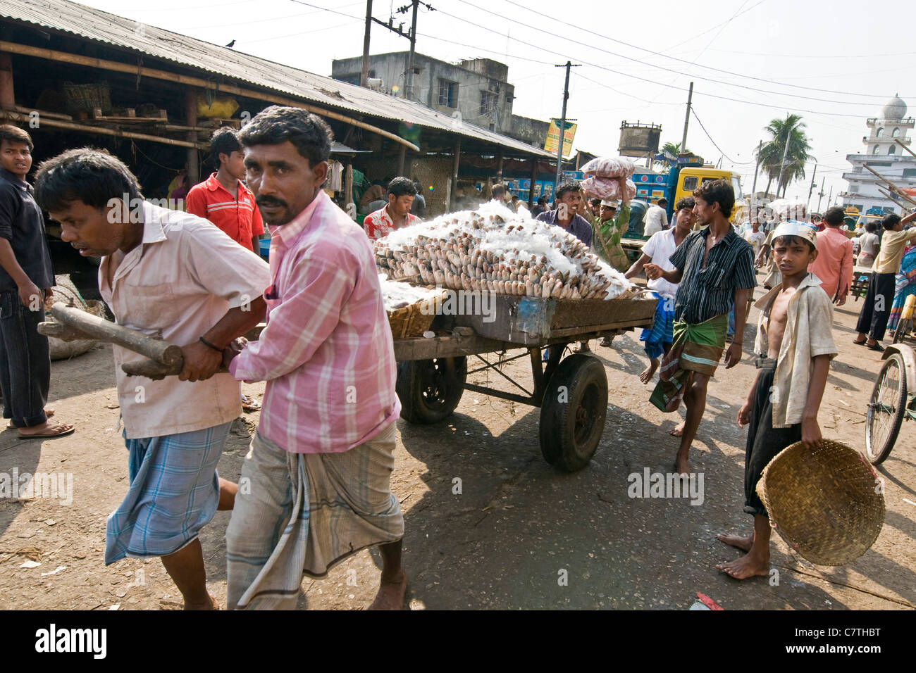 Pulling heavy wagon hi-res stock photography and images - Alamy
