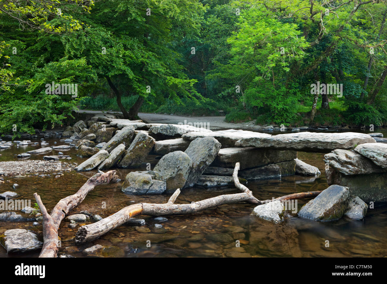 Tarr Steps, Exmoor, Somerset Stock Photo - Alamy