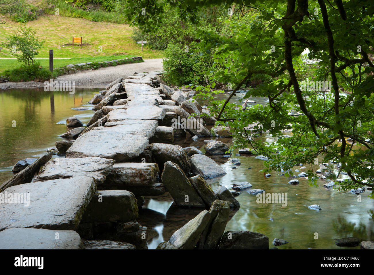 Tarr Steps, Exmoor, Somerset Stock Photo - Alamy