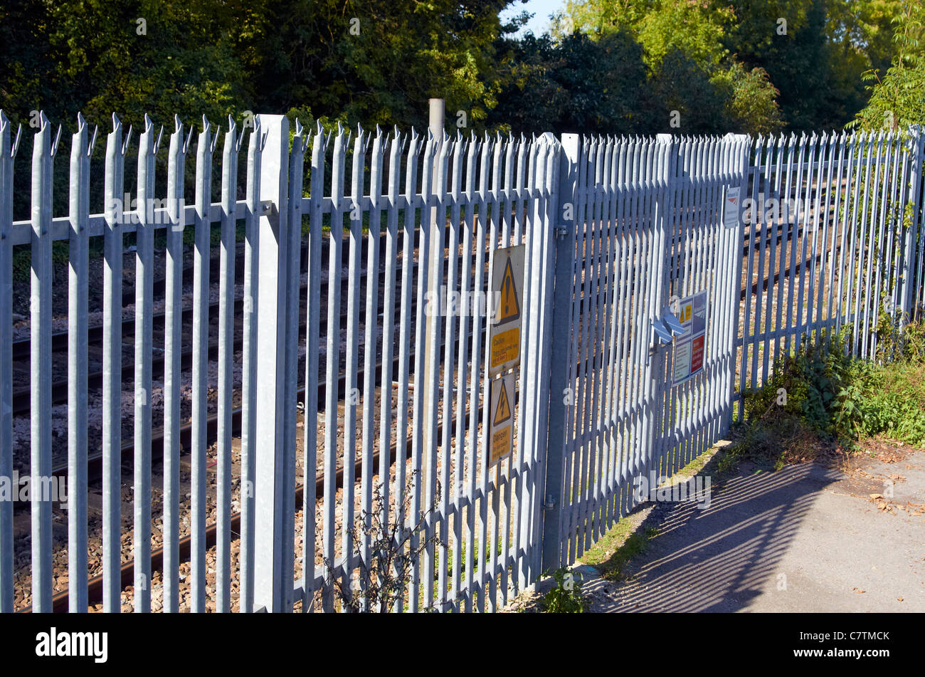 Electrified third rail hi-res stock photography and images - Alamy