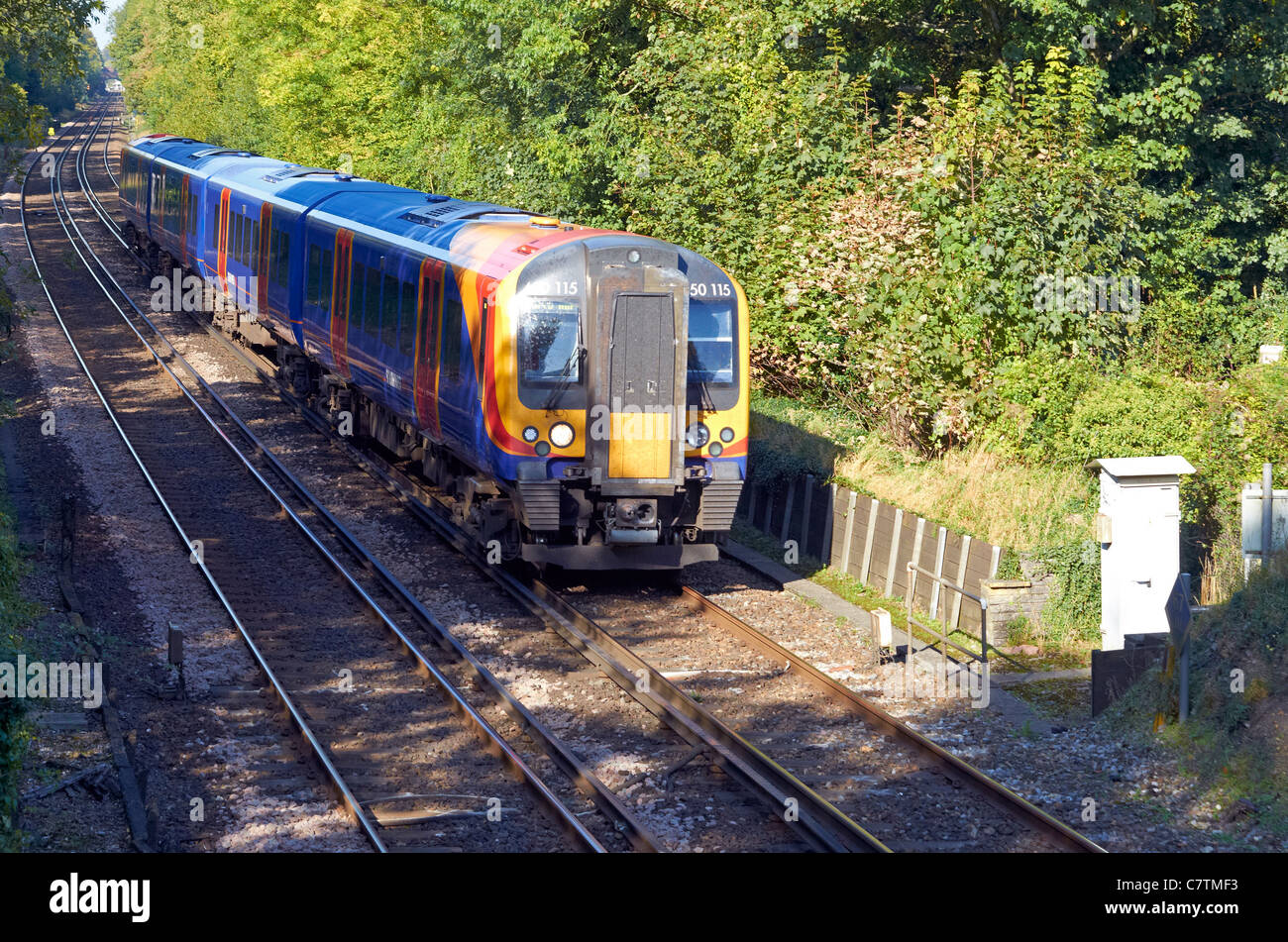 Class 450 train hi-res stock photography and images - Alamy