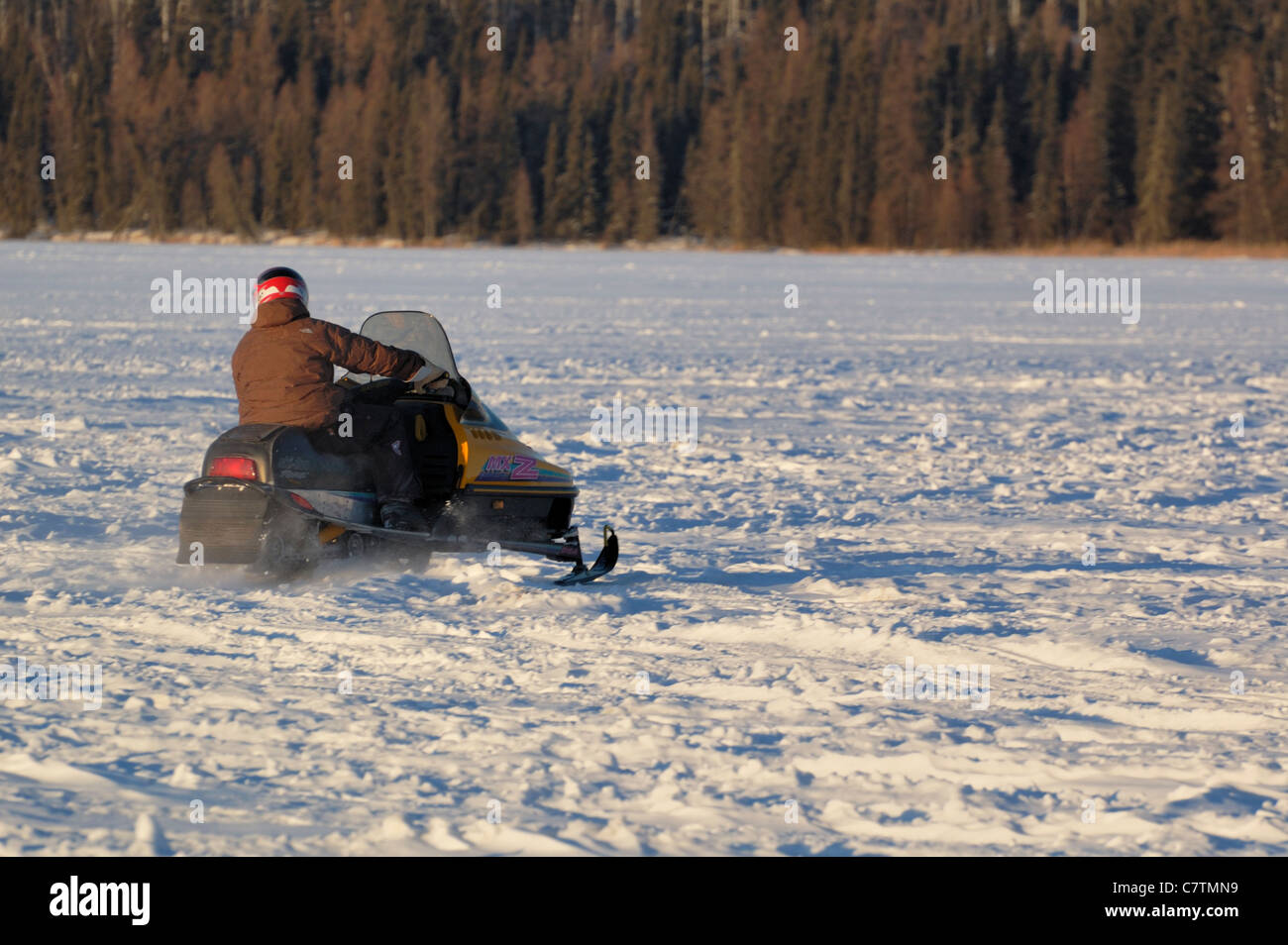 Snowmobiler canada hi-res stock photography and images - Alamy