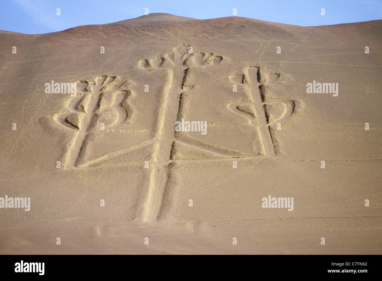 Peru, Nazca, the drawings Stock Photo - Alamy