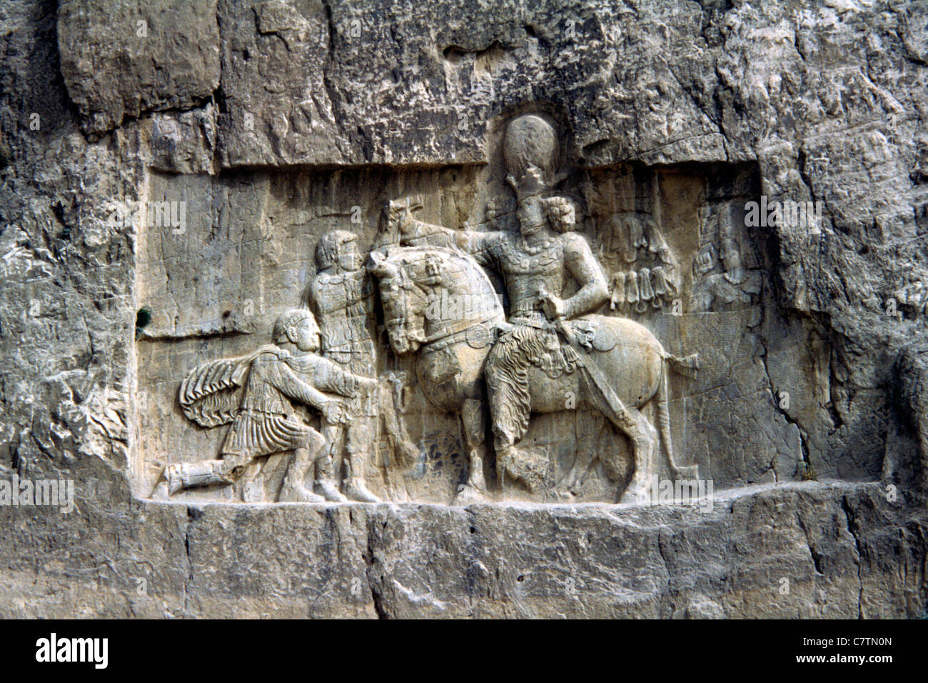Persepolis, Iran, bas-relief Stock Photo - Alamy