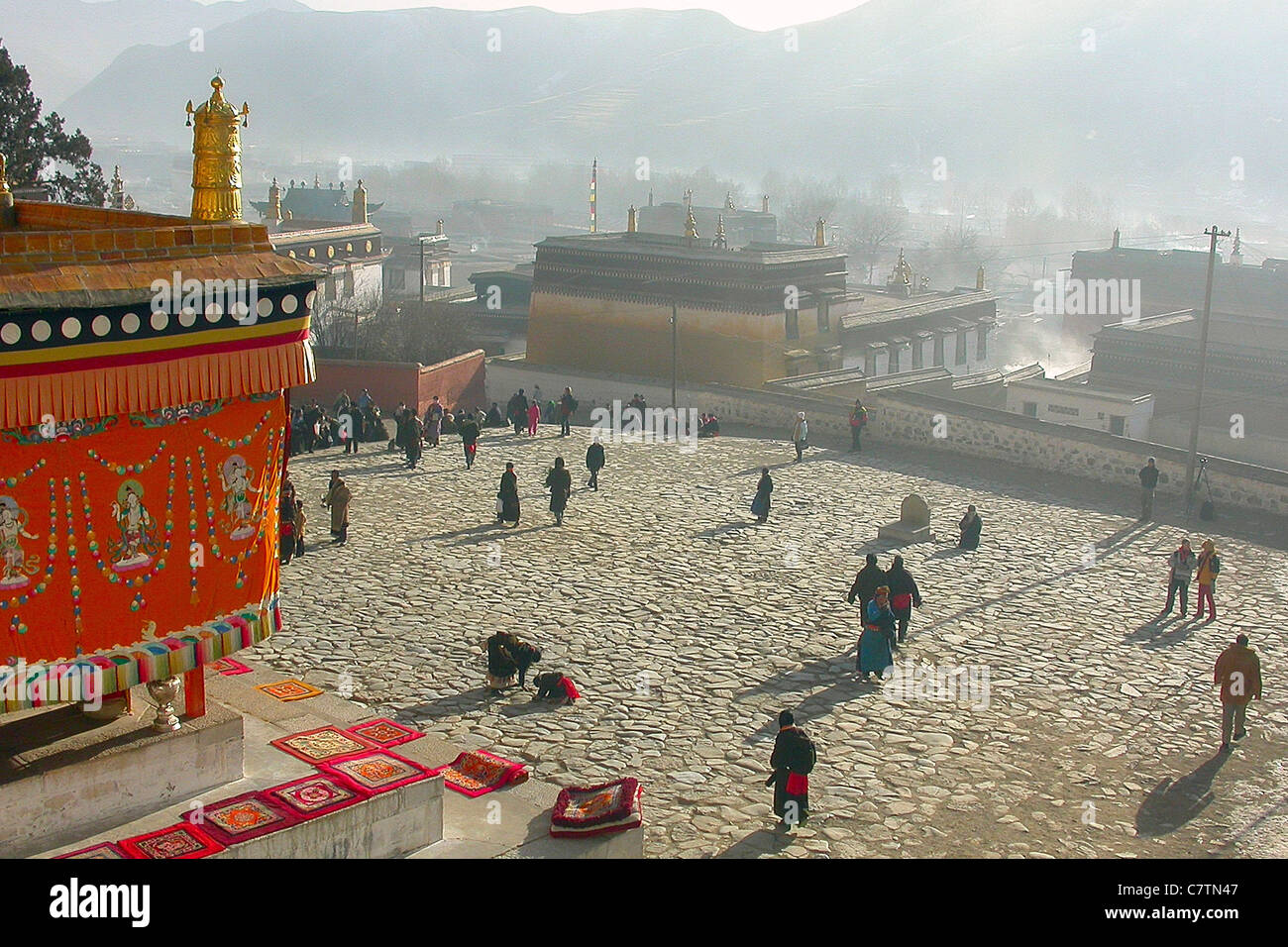 China, Gansu, Labrang Monastery Stock Photo - Alamy