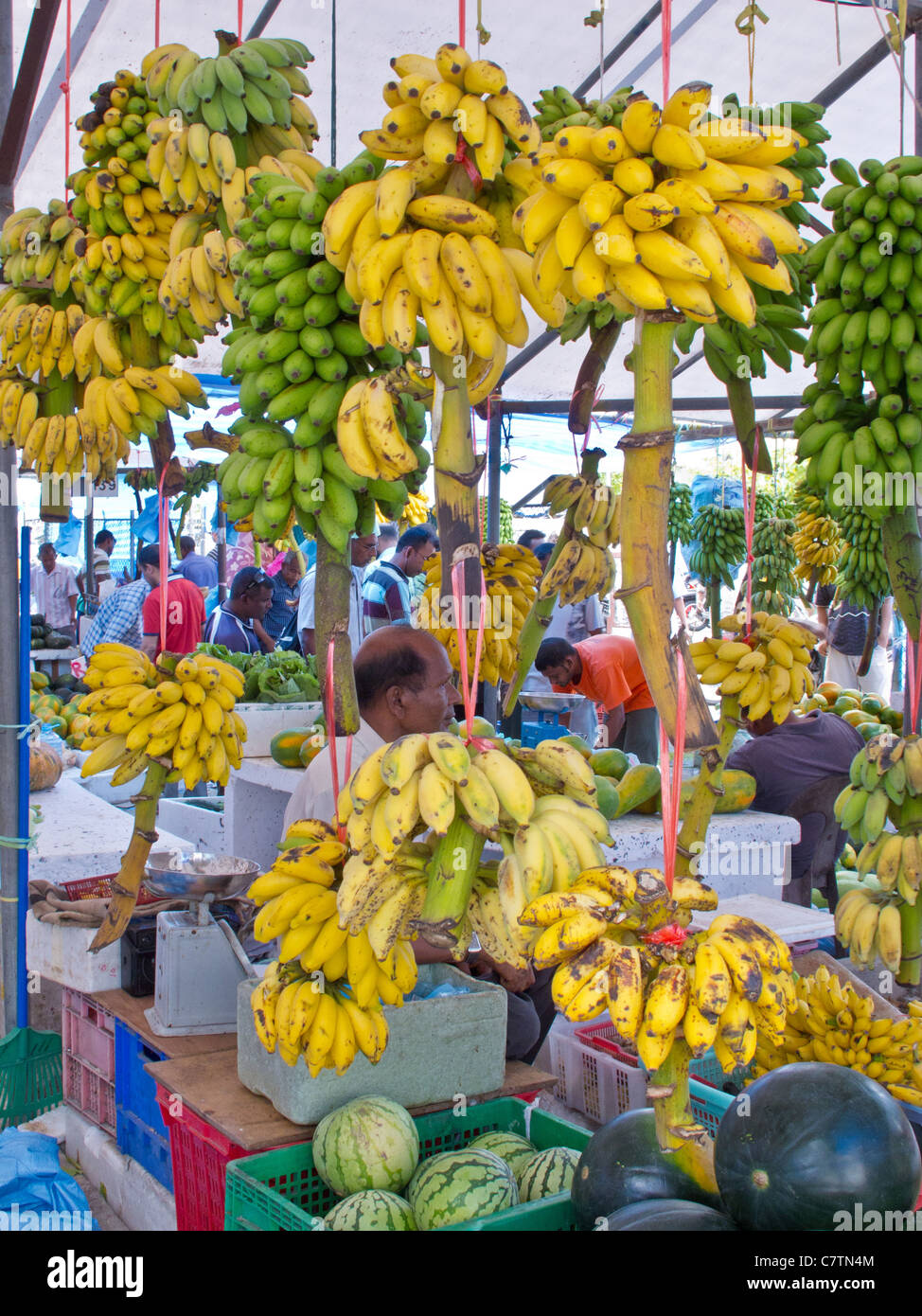 Fresh fruit market in Male, Maldives Stock Photo - Alamy