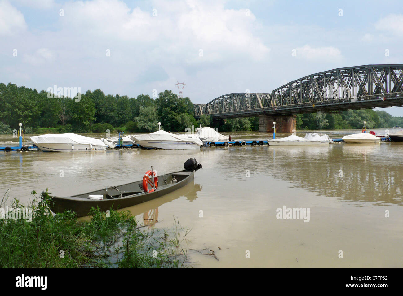 Po river italy hi-res stock photography and images - Alamy