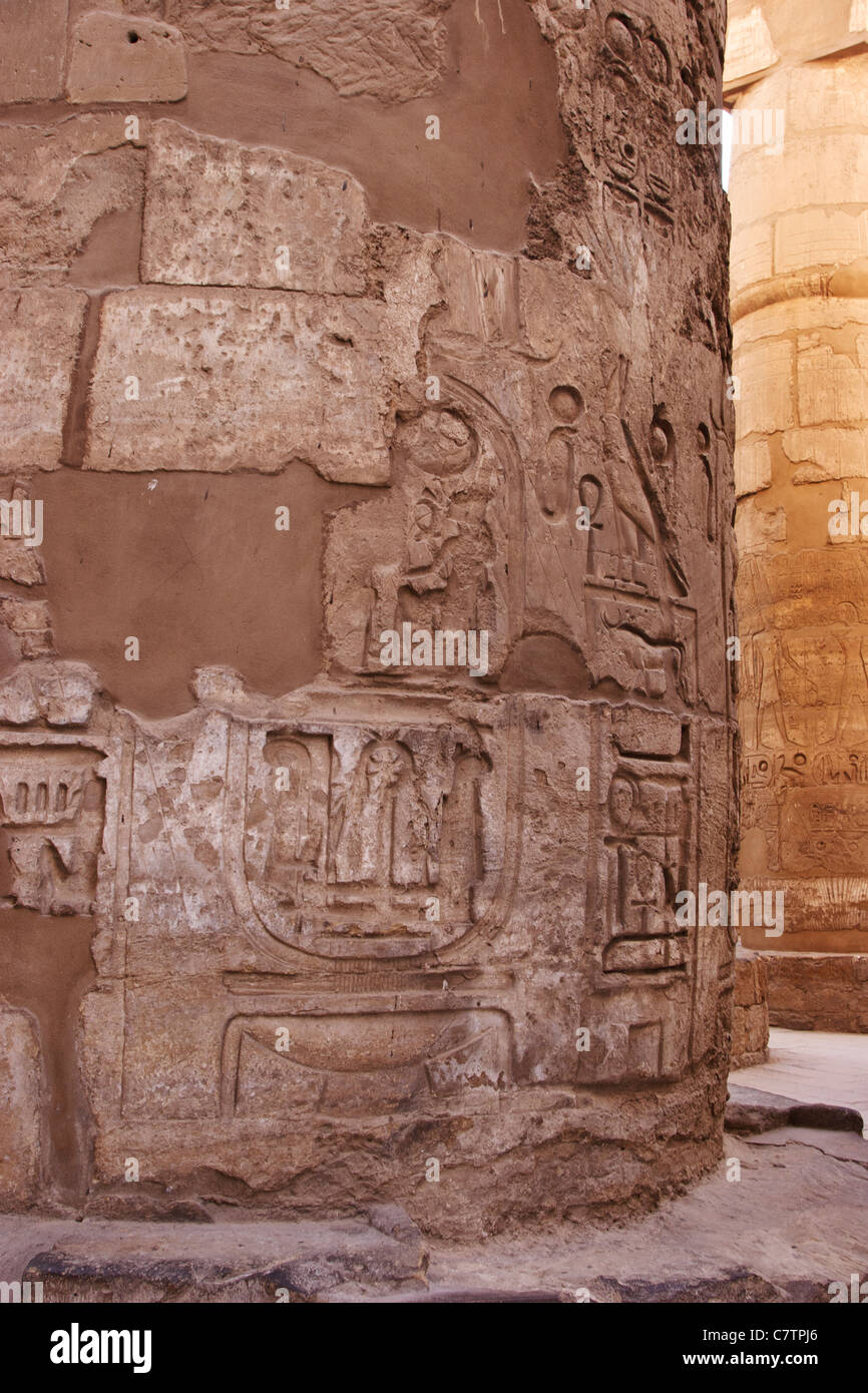 Hieroglyphic column hi-res stock photography and images - Alamy