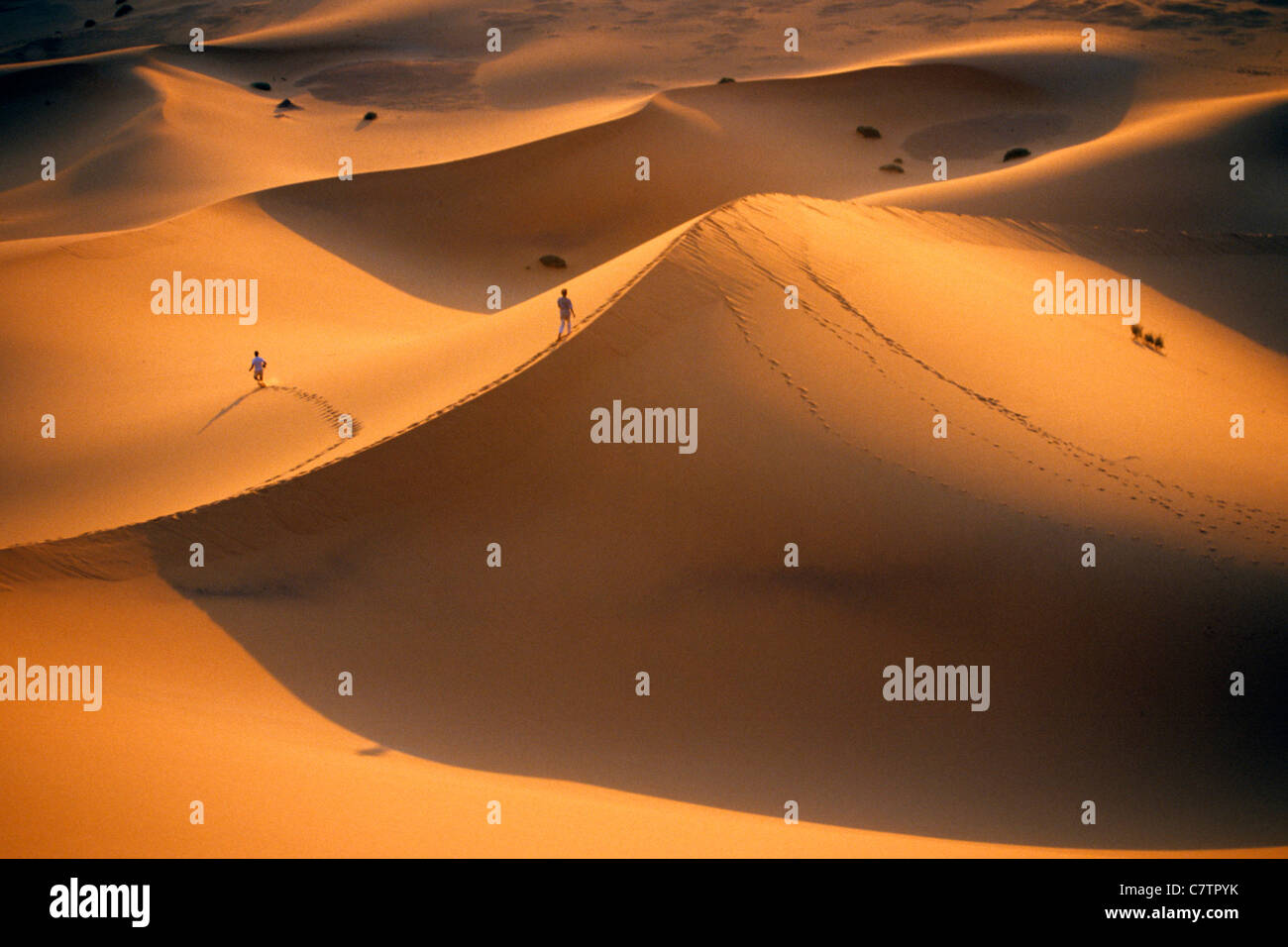 Libya, Sahara desert Stock Photo - Alamy