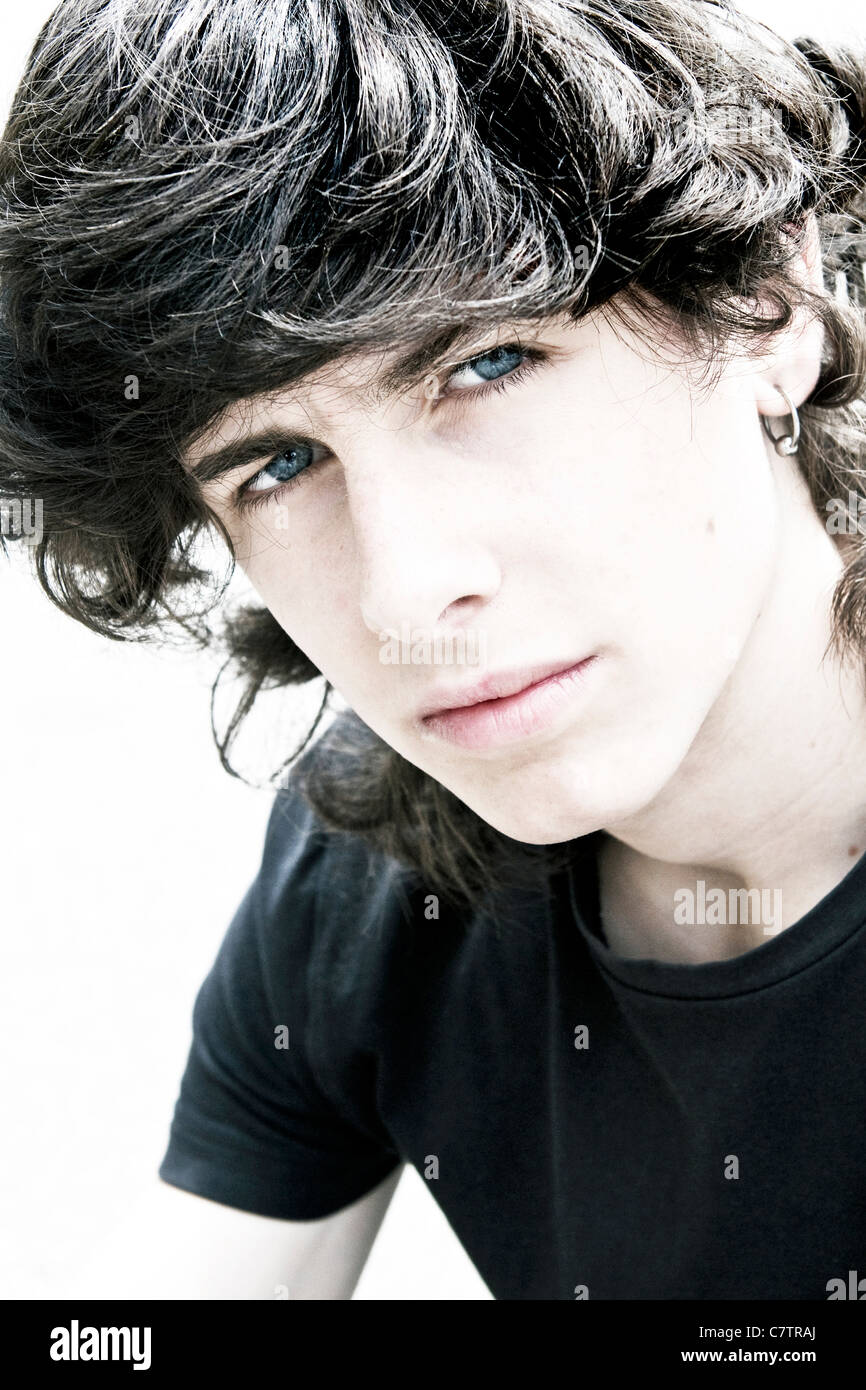 Portrait of a teenager Stock Photo - Alamy