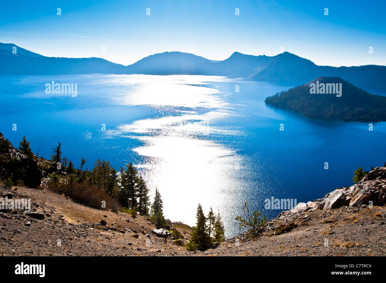 Crater Lake is a caldera lake located in the south-central region of ...
