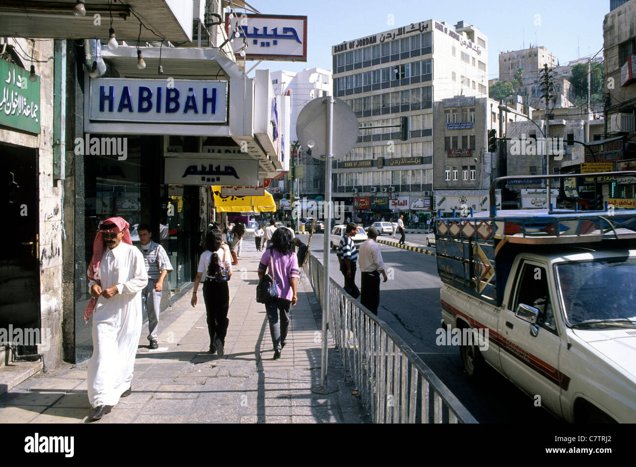 Jordan, Amman, urban scene Stock Photo - Alamy
