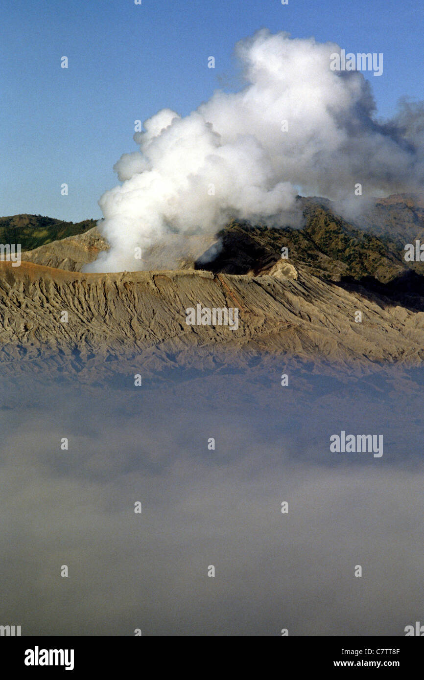 Indonesia, Java. Mt. Bromo volcano Stock Photo - Alamy
