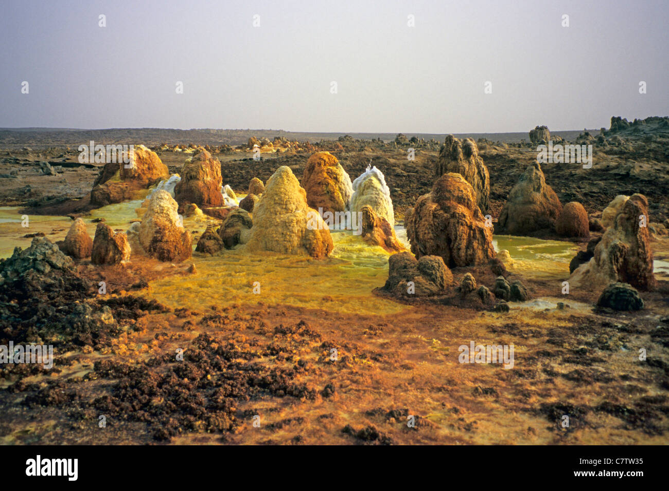 Ethiopia, Dancalia, salt basin Stock Photo - Alamy