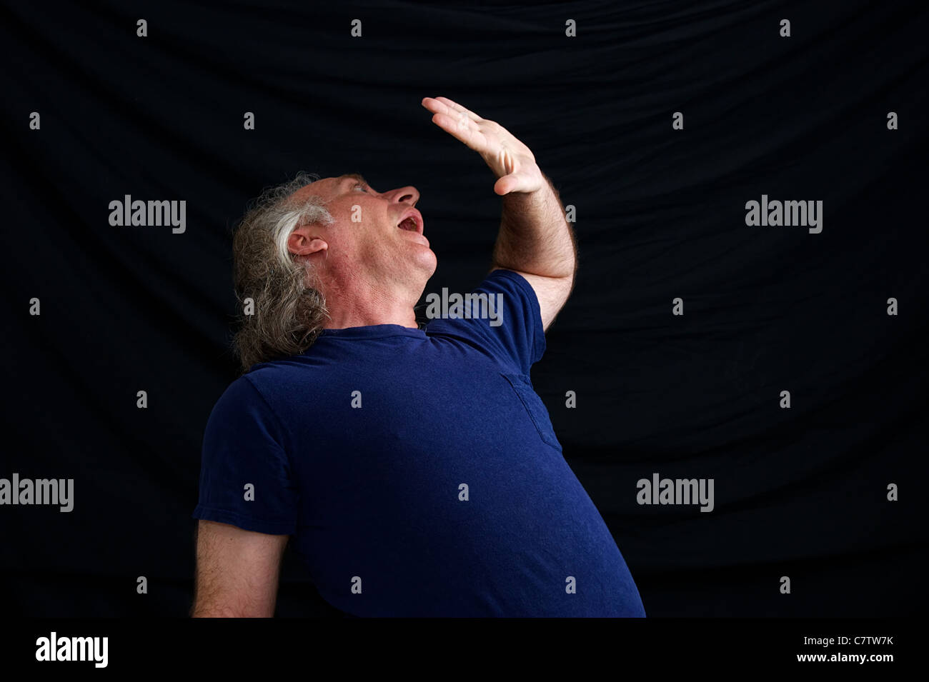 Cowering fear hi-res stock photography and images - Alamy