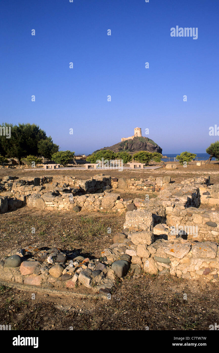 Nora ruins sardinia hi-res stock photography and images - Alamy