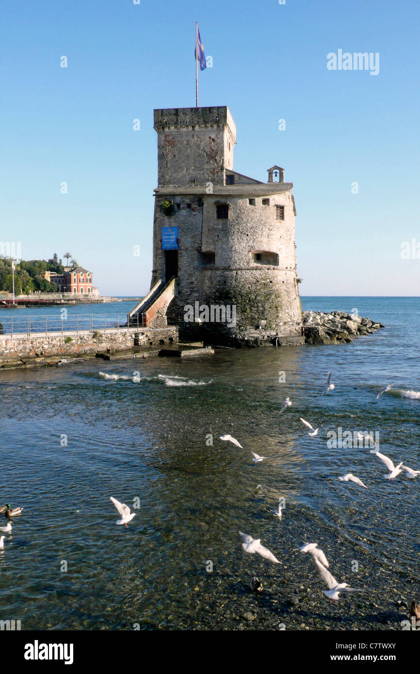 Italy, Liguria, Rapallo, the castle Stock Photo - Alamy