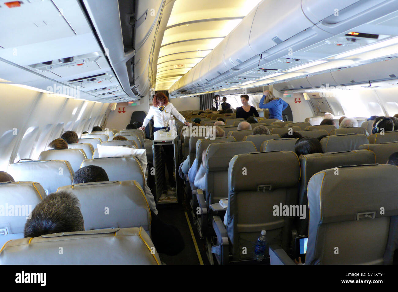 Aircraft interiors hi-res stock photography and images - Alamy
