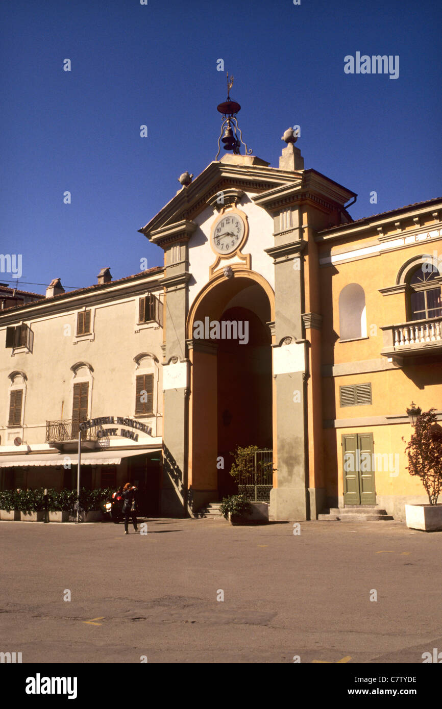 Italy, Piedmont, Moncalvo, the historical center Stock Photo - Alamy
