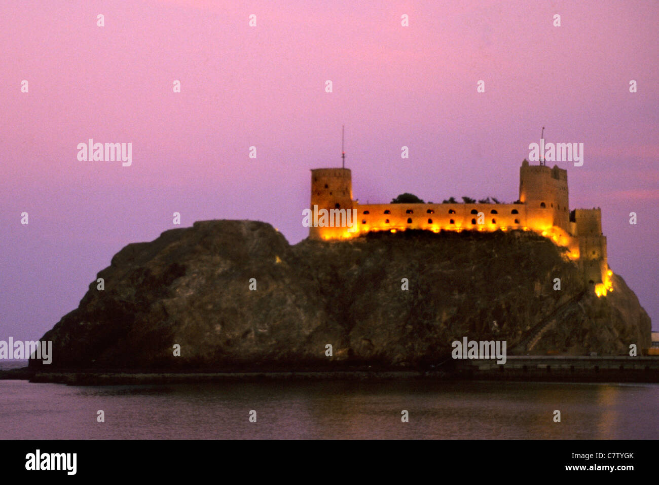 Oman, Muscat, the fort Stock Photo - Alamy