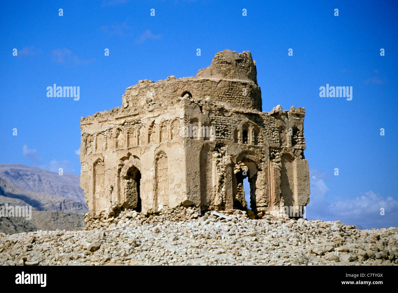 Oman, Madinat Qalhat, ruins Stock Photo - Alamy