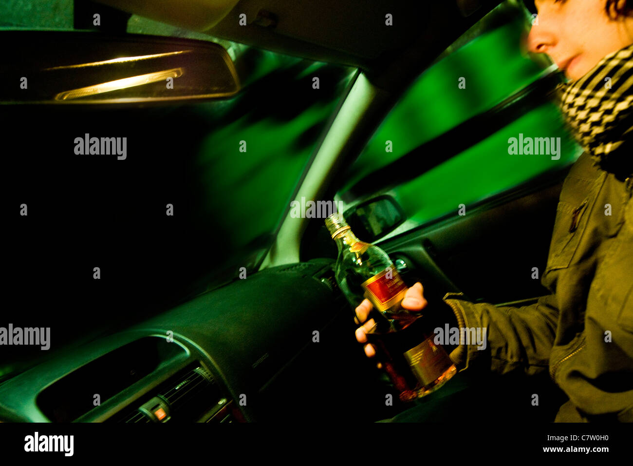 Adolescents and alcohol and car hi-res stock photography and images - Alamy