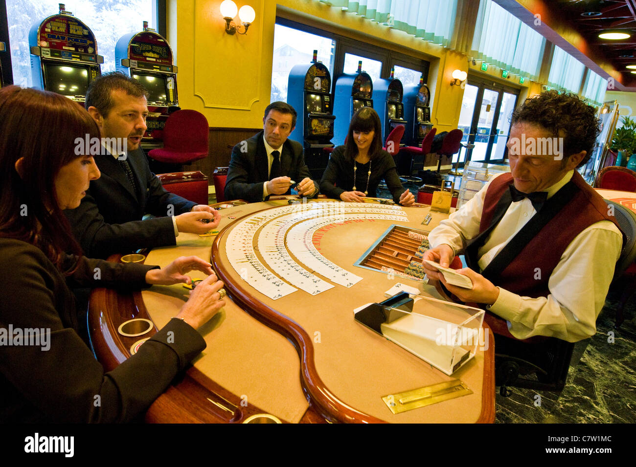 Croupier hi-res stock photography and images - Alamy
