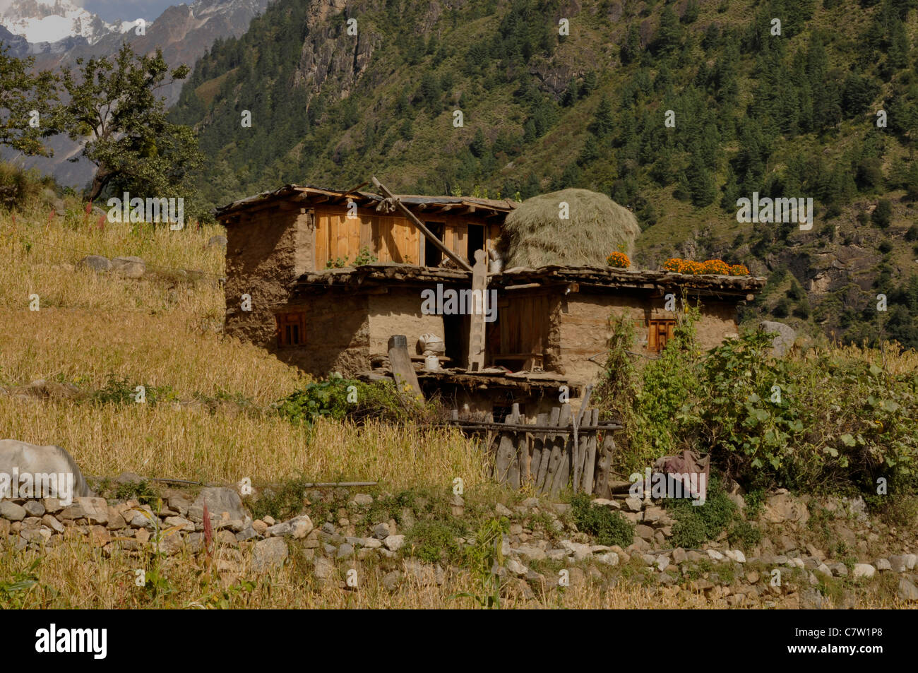 Old traditional Hepka house Stock Photo - Alamy