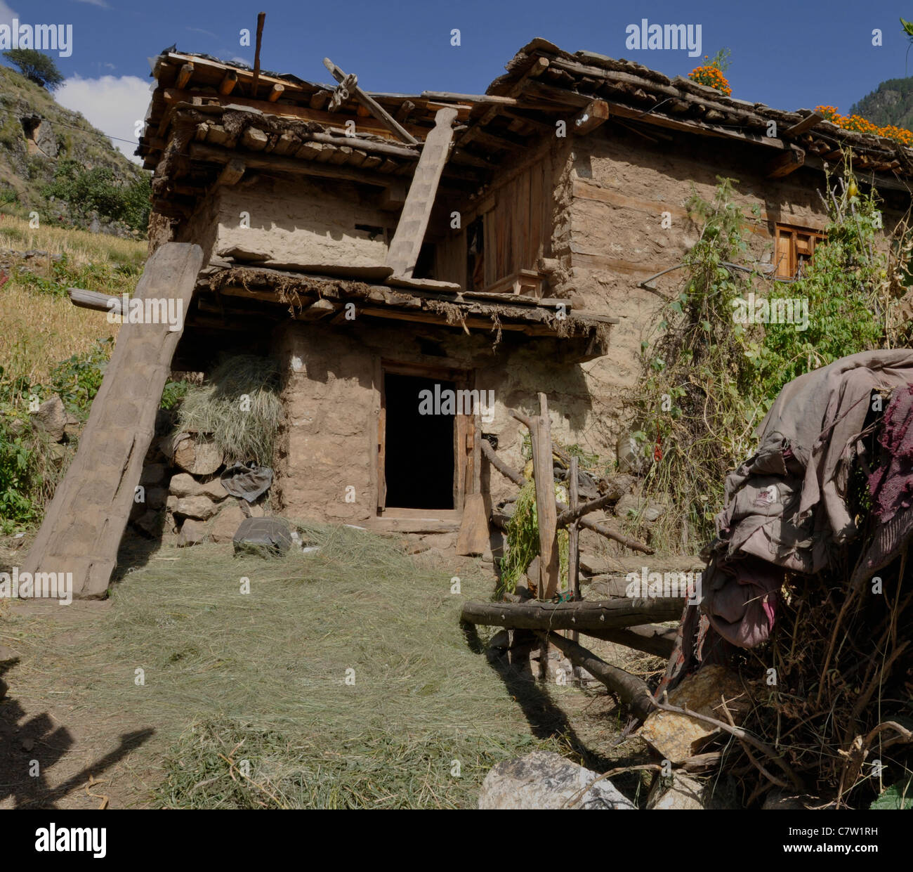 Old Hepka house Stock Photo - Alamy