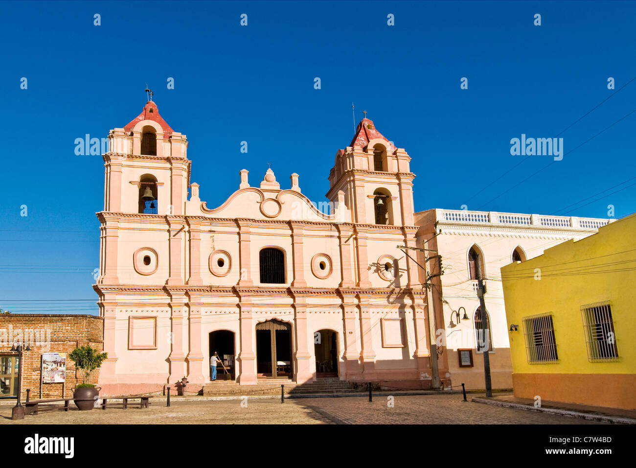 Cuba, Camaguey, Nuestra Senora de la Candelaria cathedral Stock Photo ...