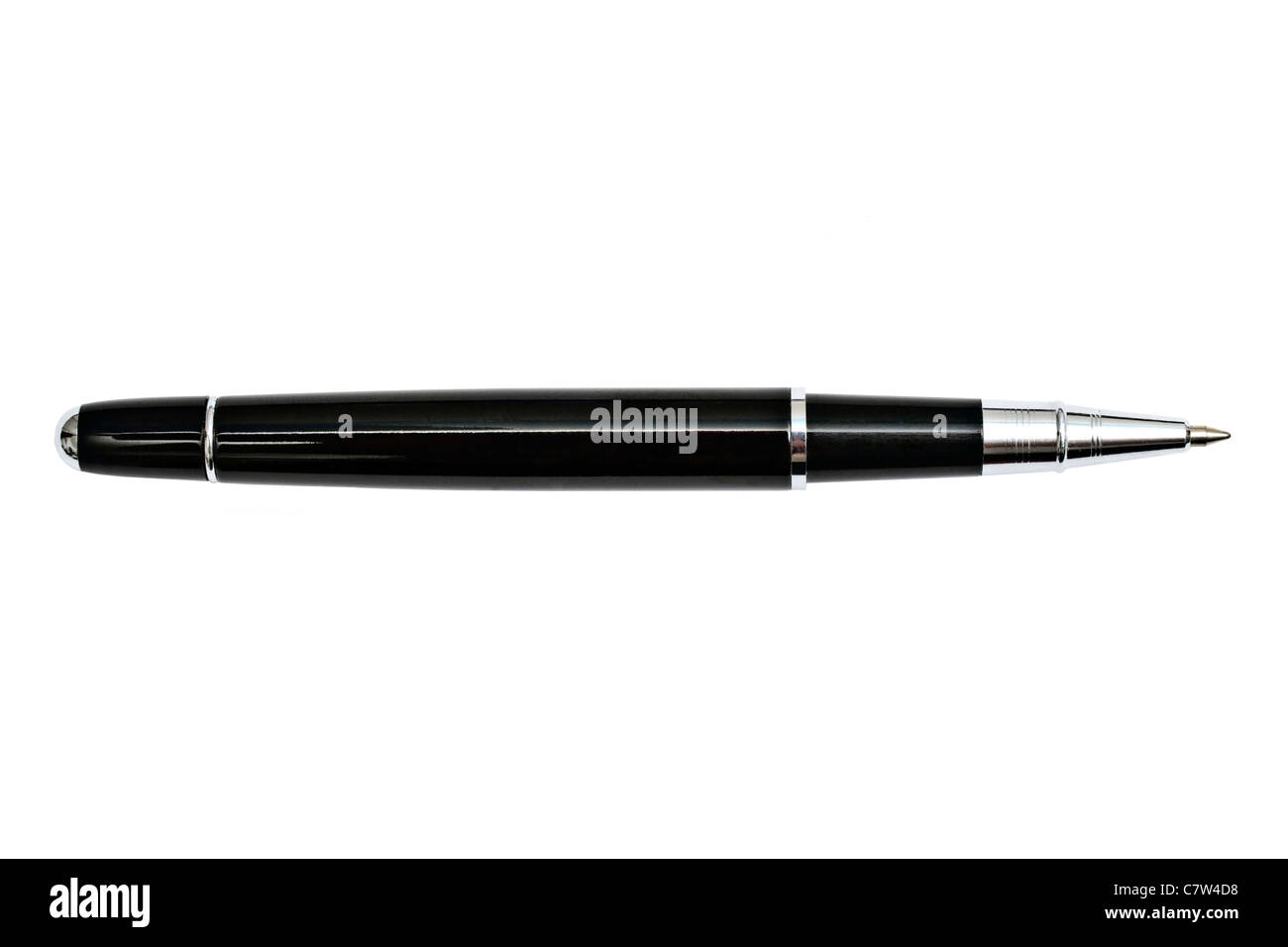 Ballpoint Pen Isolated On White background Stock Photo - Alamy