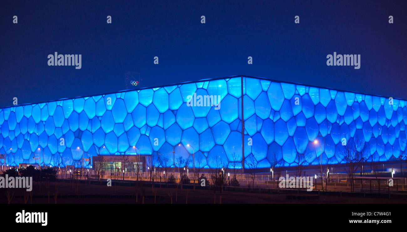 The Water Cube, Beijing Stock Photo - Alamy
