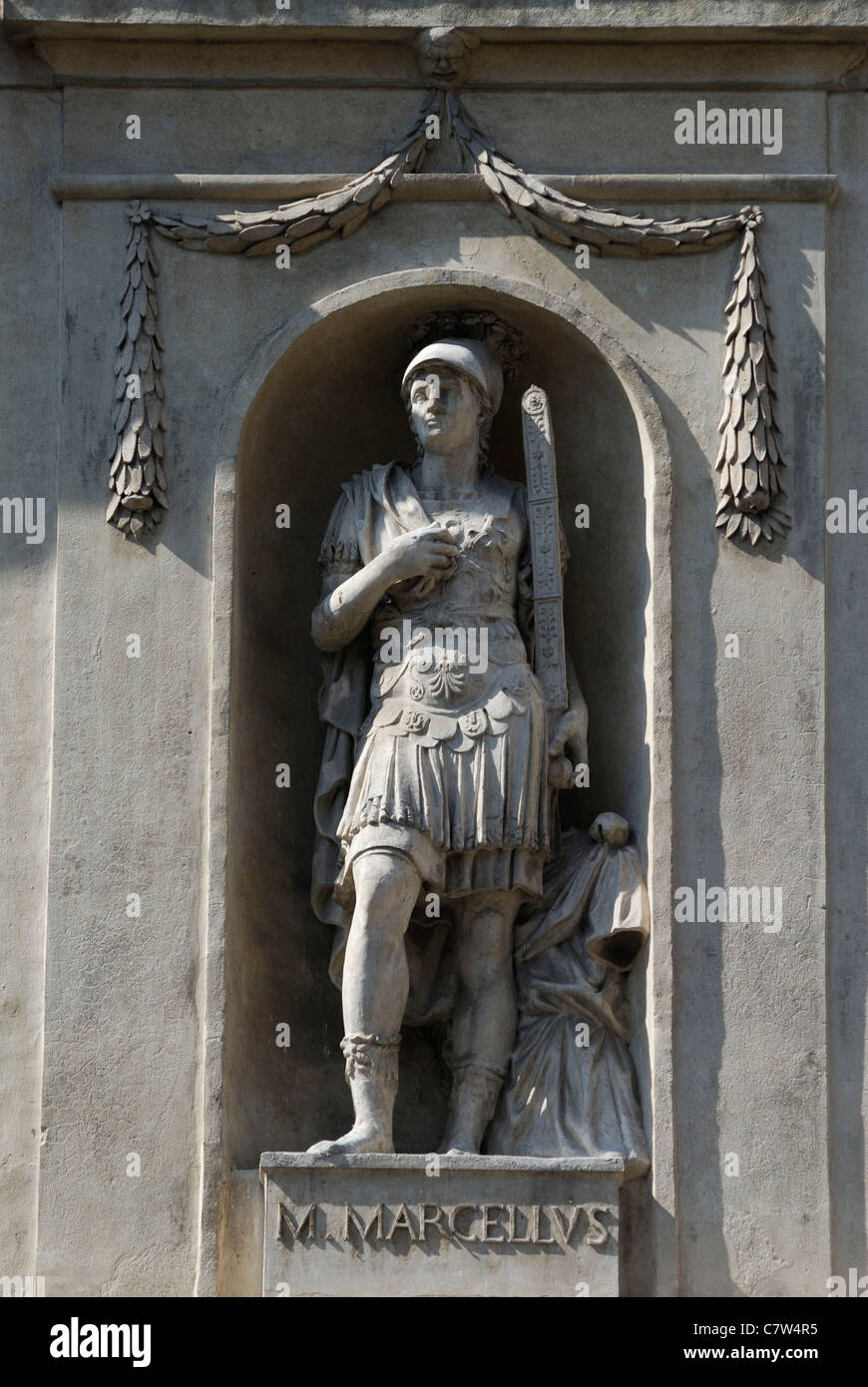 Palazzo Spada Rome Italy Emperor Marcus Claudius Marcellus (ca 268 BC ...