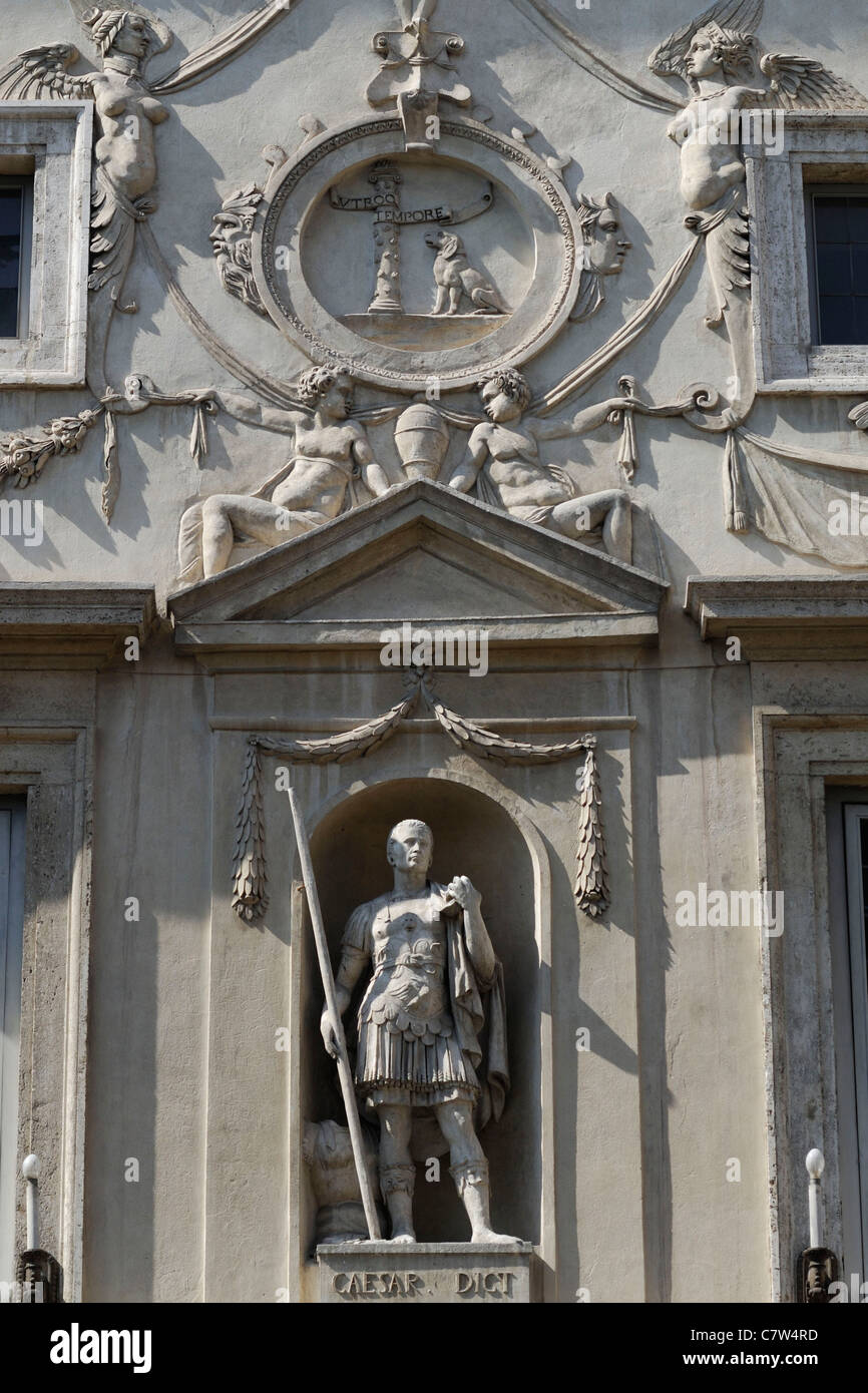 Palazzo Spada Rome Italy Emperor Julius Caesar Stock Photo - Alamy