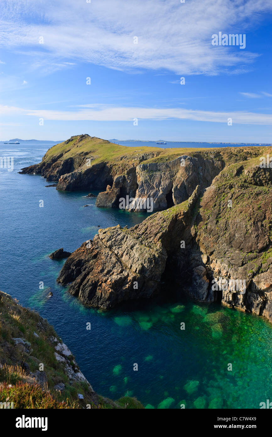 Wooltack Point Martins Haven Pembrokeshire Wales Stock Photo - Alamy