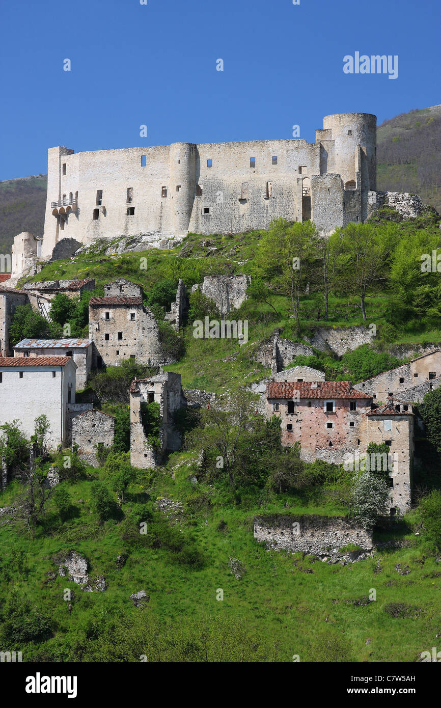 Italy, Basilicata, Brienza, Caracciolo castle Stock Photo - Alamy
