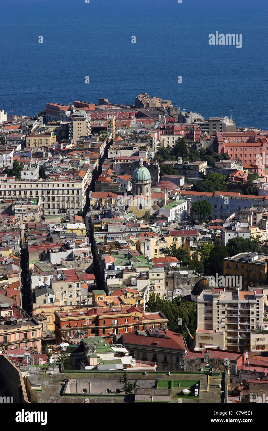 Naples district of santa lucia hi-res stock photography and images - Alamy