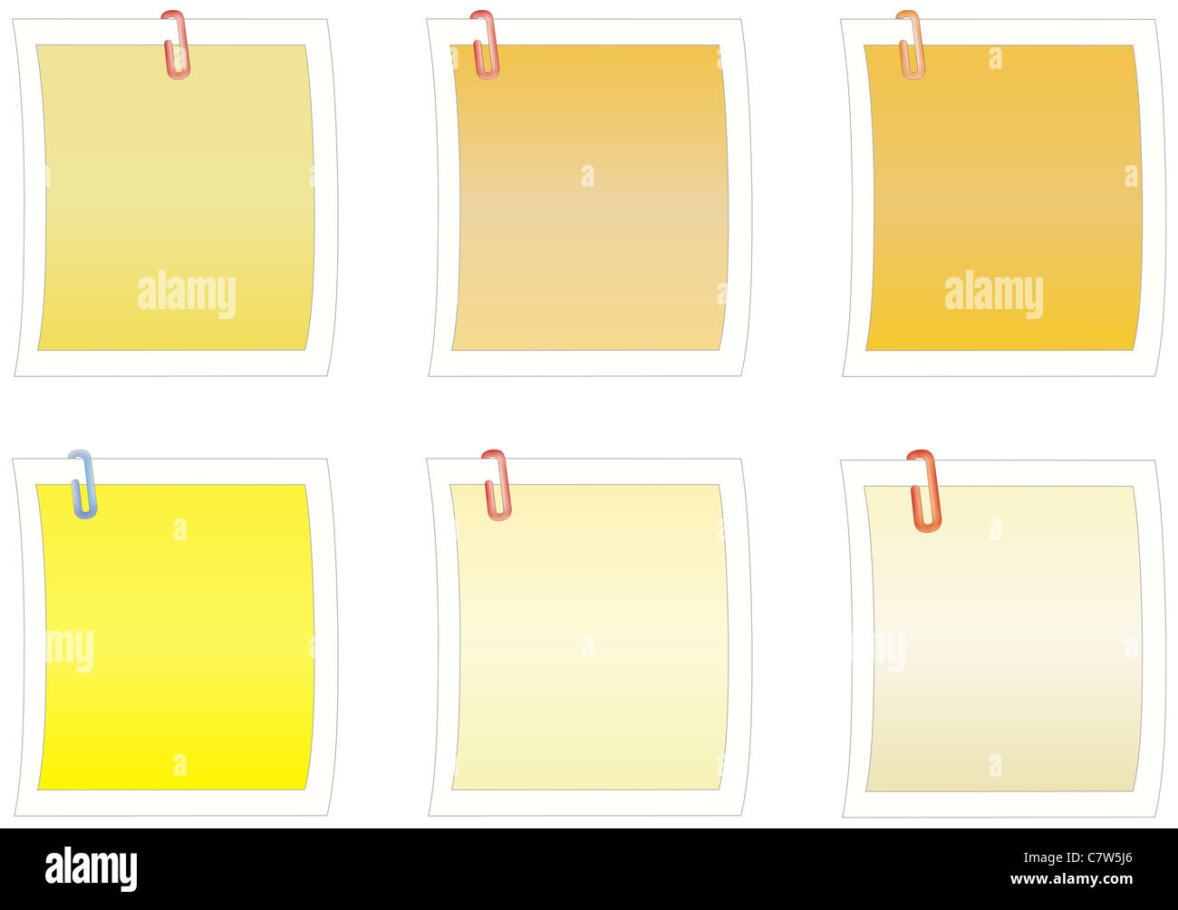 set of notes Stock Photo - Alamy