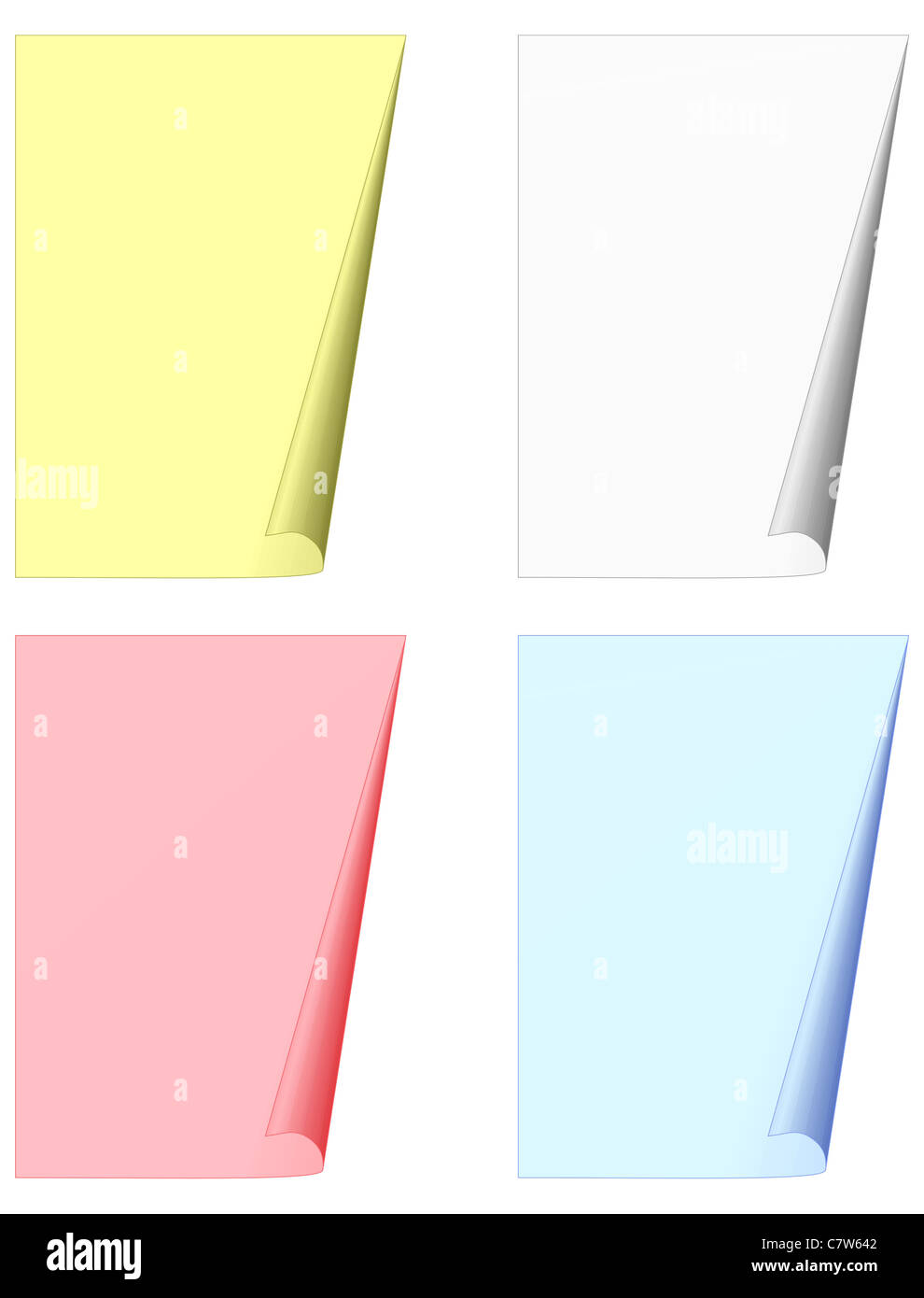 Curved corners Cut Out Stock Images & Pictures - Alamy