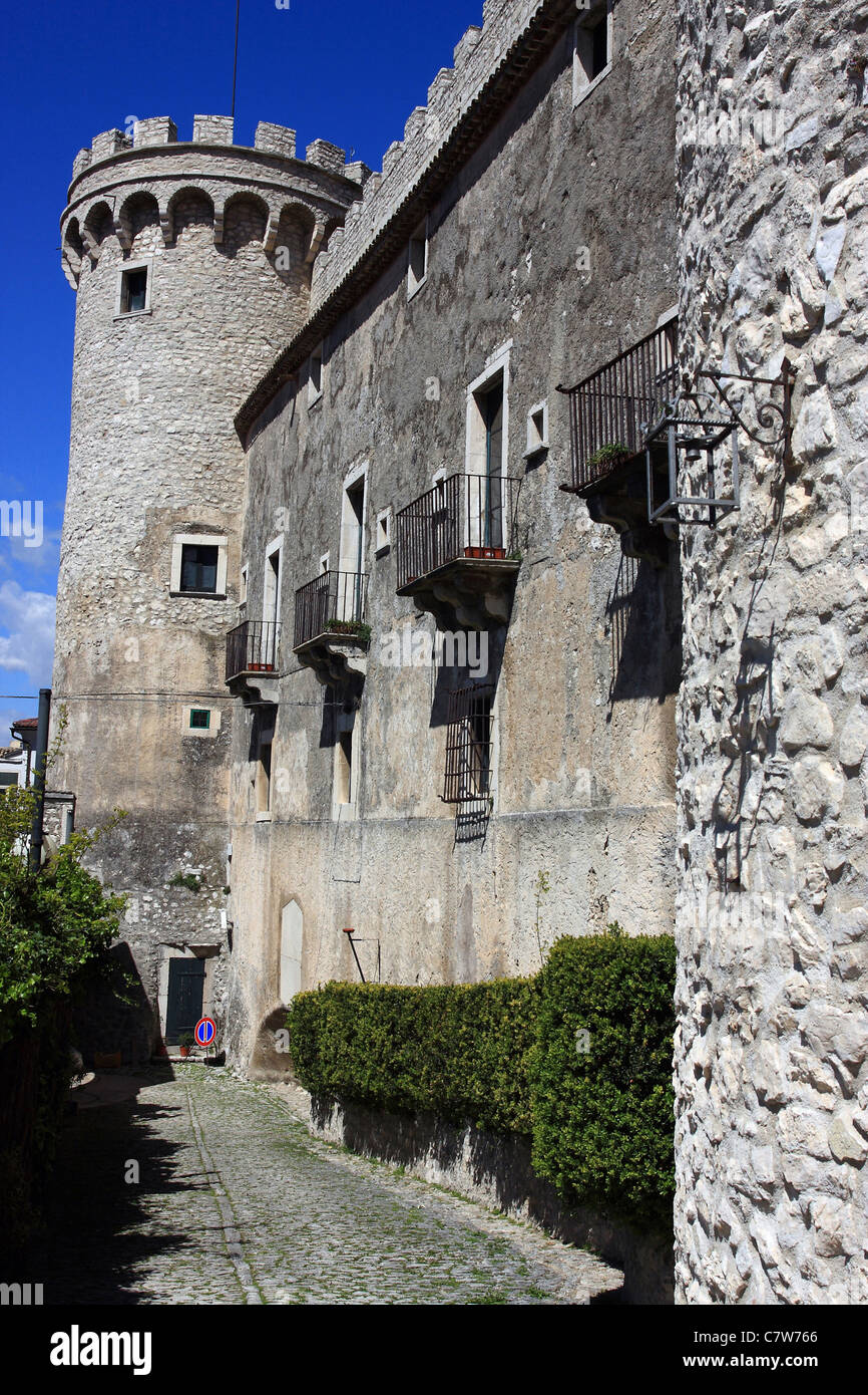 Italy,Molise,Monteroduni, Pignatelli castle Stock Photo - Alamy